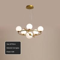 China Modern rings chandelier design creative glass ball lamp (WH-GP-193) for sale