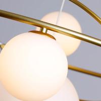 China Modern rings chandelier design creative glass ball lamp (WH-GP-193) for sale