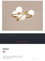 China Modern rings chandelier design creative glass ball lamp (WH-GP-193) for sale