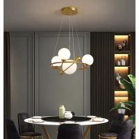 China Modern rings chandelier design creative glass ball lamp (WH-GP-193) for sale
