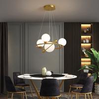 China Modern rings chandelier design creative glass ball lamp (WH-GP-193) for sale
