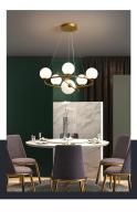 China Modern rings chandelier design creative glass ball lamp (WH-GP-193) for sale