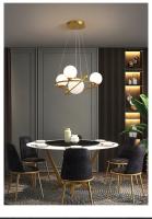 China Modern rings chandelier design creative glass ball lamp (WH-GP-193) for sale