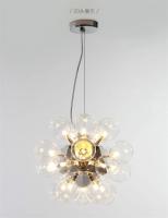 China Taraxacum Suspension lamp Nordic Glass bubble pendant light (WH-GP-194) for sale