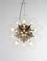 China Taraxacum Suspension lamp Nordic Glass bubble pendant light (WH-GP-194) for sale