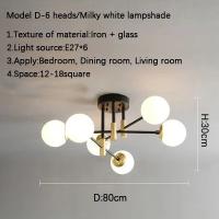 China Simple Modern Led Ceiling Lamp Golden Living Room Bedroom Dining Room Study Home Lighting(WH-GP-196) for sale