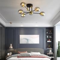 China Simple Modern Led Ceiling Lamp Golden Living Room Bedroom Dining Room Study Home Lighting(WH-GP-196) for sale