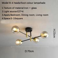 China Simple Modern Led Ceiling Lamp Golden Living Room Bedroom Dining Room Study Home Lighting(WH-GP-196) for sale