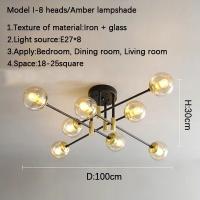 China Simple Modern Led Ceiling Lamp Golden Living Room Bedroom Dining Room Study Home Lighting(WH-GP-196) for sale