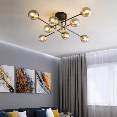 China Simple Modern Led Ceiling Lamp Golden Living Room Bedroom Dining Room Study Home Lighting(WH-GP-196) for sale