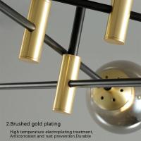 China Simple Modern Led Ceiling Lamp Golden Living Room Bedroom Dining Room Study Home Lighting(WH-GP-196) for sale