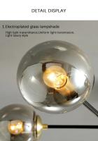 China Simple Modern Led Ceiling Lamp Golden Living Room Bedroom Dining Room Study Home Lighting(WH-GP-196) for sale