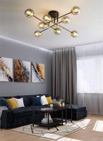China Simple Modern Led Ceiling Lamp Golden Living Room Bedroom Dining Room Study Home Lighting(WH-GP-196) for sale