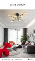 China Simple Modern Led Ceiling Lamp Golden Living Room Bedroom Dining Room Study Home Lighting(WH-GP-196) for sale