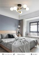 China Simple Modern Led Ceiling Lamp Golden Living Room Bedroom Dining Room Study Home Lighting(WH-GP-196) for sale