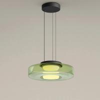 China Modern LED Amber Glass Chandelier for Restaurant Bedroom Living Room Bar Pendant Lights (WH-GP-197) for sale