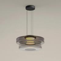 China Modern LED Amber Glass Chandelier for Restaurant Bedroom Living Room Bar Pendant Lights (WH-GP-197) for sale
