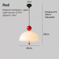 China Medieval French Retro Pendant Light Post-modern Living Dining Room Chandelier (WH-GP-198) for sale