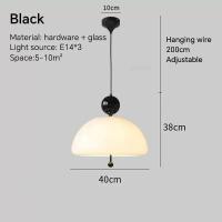 China Medieval French Retro Pendant Light Post-modern Living Dining Room Chandelier (WH-GP-198) for sale