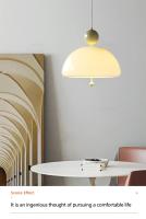 China Medieval French Retro Pendant Light Post-modern Living Dining Room Chandelier (WH-GP-198) for sale