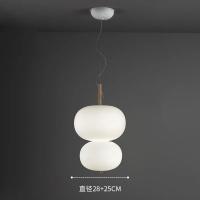 China Scandinavia Pendant Light Big Glass Ball Ceiling Chandelier Suspension Hanging (WH-GP-199) for sale