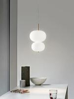China Scandinavia Pendant Light Big Glass Ball Ceiling Chandelier Suspension Hanging (WH-GP-199) for sale