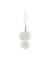 China Scandinavia Pendant Light Big Glass Ball Ceiling Chandelier Suspension Hanging (WH-GP-199) for sale