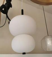 China Scandinavia Pendant Light Big Glass Ball Ceiling Chandelier Suspension Hanging (WH-GP-199) for sale
