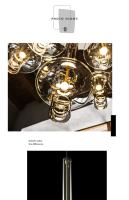 China Smoke Ash Amber Glass Tube Pendant Light Dining Room Bedroom Bedside Kitchen Lamp(WH-GP-200) for sale