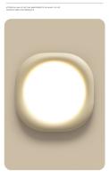 China Children's Room Lights Minimalist dining room lighting Bedroom Resin white ceiling light(WH-MA-296) for sale