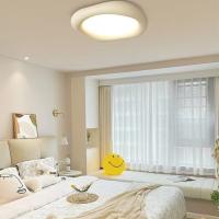 China Children's Room Lights Minimalist dining room lighting Bedroom Resin white ceiling light(WH-MA-296) for sale