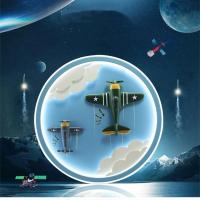 China Home Decoration Lighting Modern Lighting Lustre Indoor LED Children Room airplane ceiling light(WH-MA-298) for sale