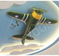 China Home Decoration Lighting Modern Lighting Lustre Indoor LED Children Room airplane ceiling light(WH-MA-298) for sale