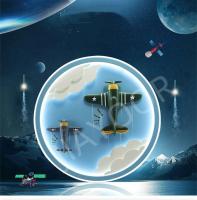 China Home Decoration Lighting Modern Lighting Lustre Indoor LED Children Room airplane ceiling light(WH-MA-298) for sale