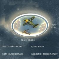 China Home Decoration Lighting Modern Lighting Lustre Indoor LED Children Room airplane ceiling light(WH-MA-298) for sale
