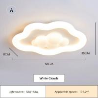 China Baby Room Ceiling Lights Bedroom Decor Nursery Modern Cream Style Cloud Ceiling Lamps(WH-MA-299) for sale