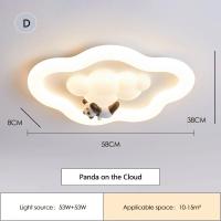 China Baby Room Ceiling Lights Bedroom Decor Nursery Modern Cream Style Cloud Ceiling Lamps(WH-MA-299) for sale