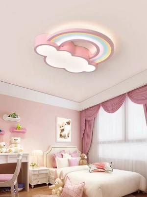 China Princess Room Light Fixtures Bedroom And Warm Simple Cartoon rainbow ceiling light(WH-MA-300) for sale