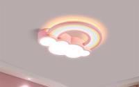 China Princess Room Light Fixtures Bedroom And Warm Simple Cartoon rainbow ceiling light(WH-MA-300) for sale