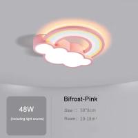 China Princess Room Light Fixtures Bedroom And Warm Simple Cartoon rainbow ceiling light(WH-MA-300) for sale