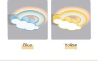 China Princess Room Light Fixtures Bedroom And Warm Simple Cartoon rainbow ceiling light(WH-MA-300) for sale