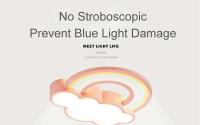 China Princess Room Light Fixtures Bedroom And Warm Simple Cartoon rainbow ceiling light(WH-MA-300) for sale