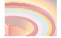 China Princess Room Light Fixtures Bedroom And Warm Simple Cartoon rainbow ceiling light(WH-MA-300) for sale