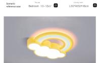 China Princess Room Light Fixtures Bedroom And Warm Simple Cartoon rainbow ceiling light(WH-MA-300) for sale