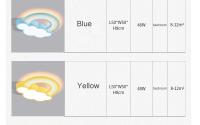 China Princess Room Light Fixtures Bedroom And Warm Simple Cartoon rainbow ceiling light(WH-MA-300) for sale