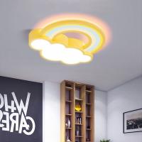 China Princess Room Light Fixtures Bedroom And Warm Simple Cartoon rainbow ceiling light(WH-MA-300) for sale