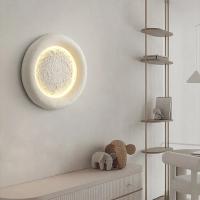 China kids room decorative lighting fixture cream breeze Minimalist Wabi Sabi moon ceiling light(WH-MA-302) for sale