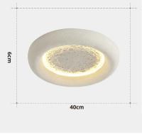 China kids room decorative lighting fixture cream breeze Minimalist Wabi Sabi moon ceiling light(WH-MA-302) for sale