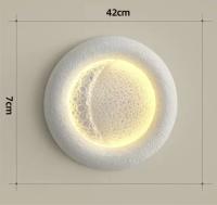 China kids room decorative lighting fixture cream breeze Minimalist Wabi Sabi moon ceiling light(WH-MA-302) for sale
