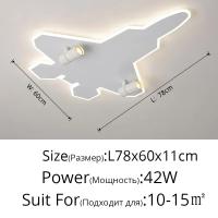 China Boy Room Lighting Baby Room Kids Bedroom Ceiling Light Airplane Lamp(WH-MA-305) for sale